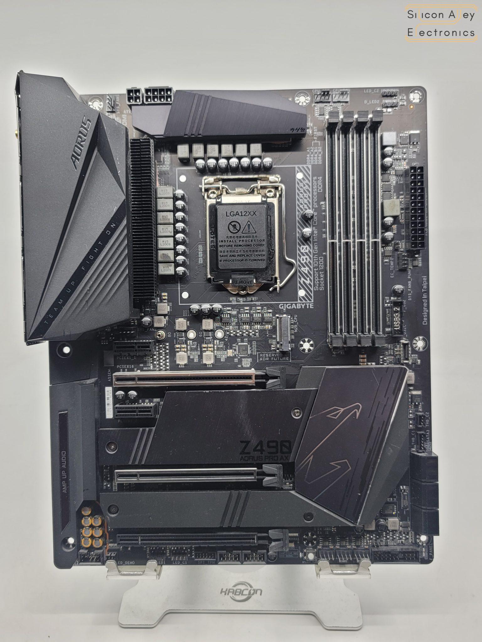 Gigabyte Z490 Aorus Pro AX Intel LGA 1200 DDR4 ATX Motherboard ...