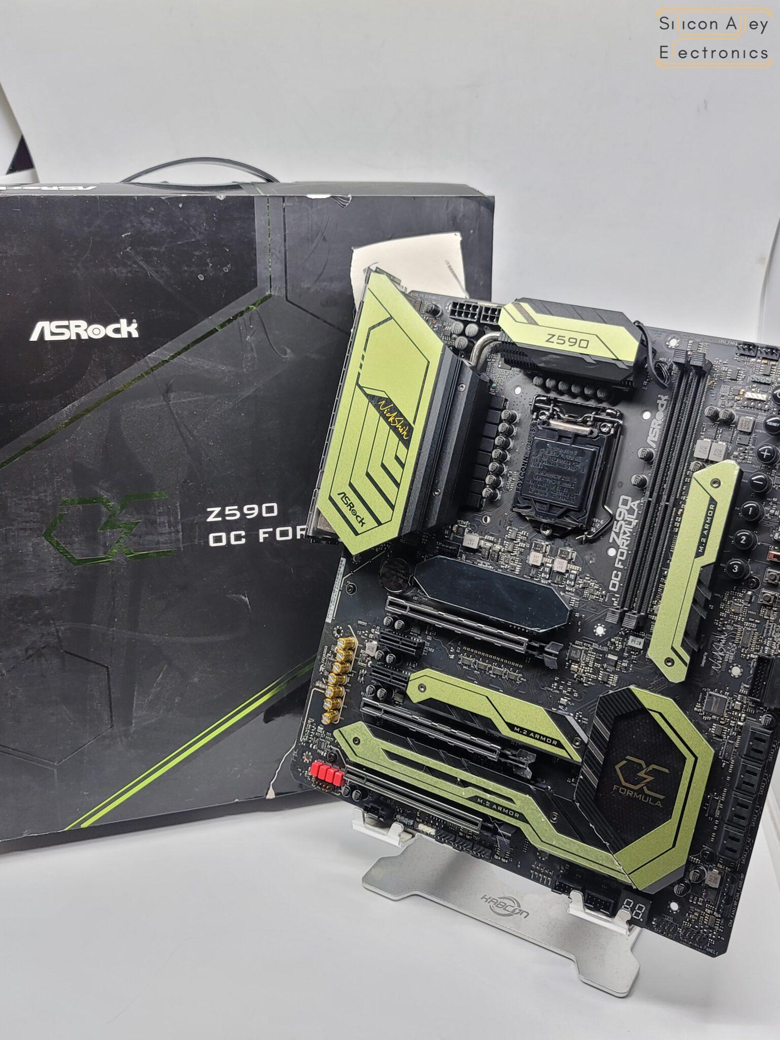 ASRock Z590 OC Formula Intel LGA 1200 EATX Motherboard - Silicon Alley ...
