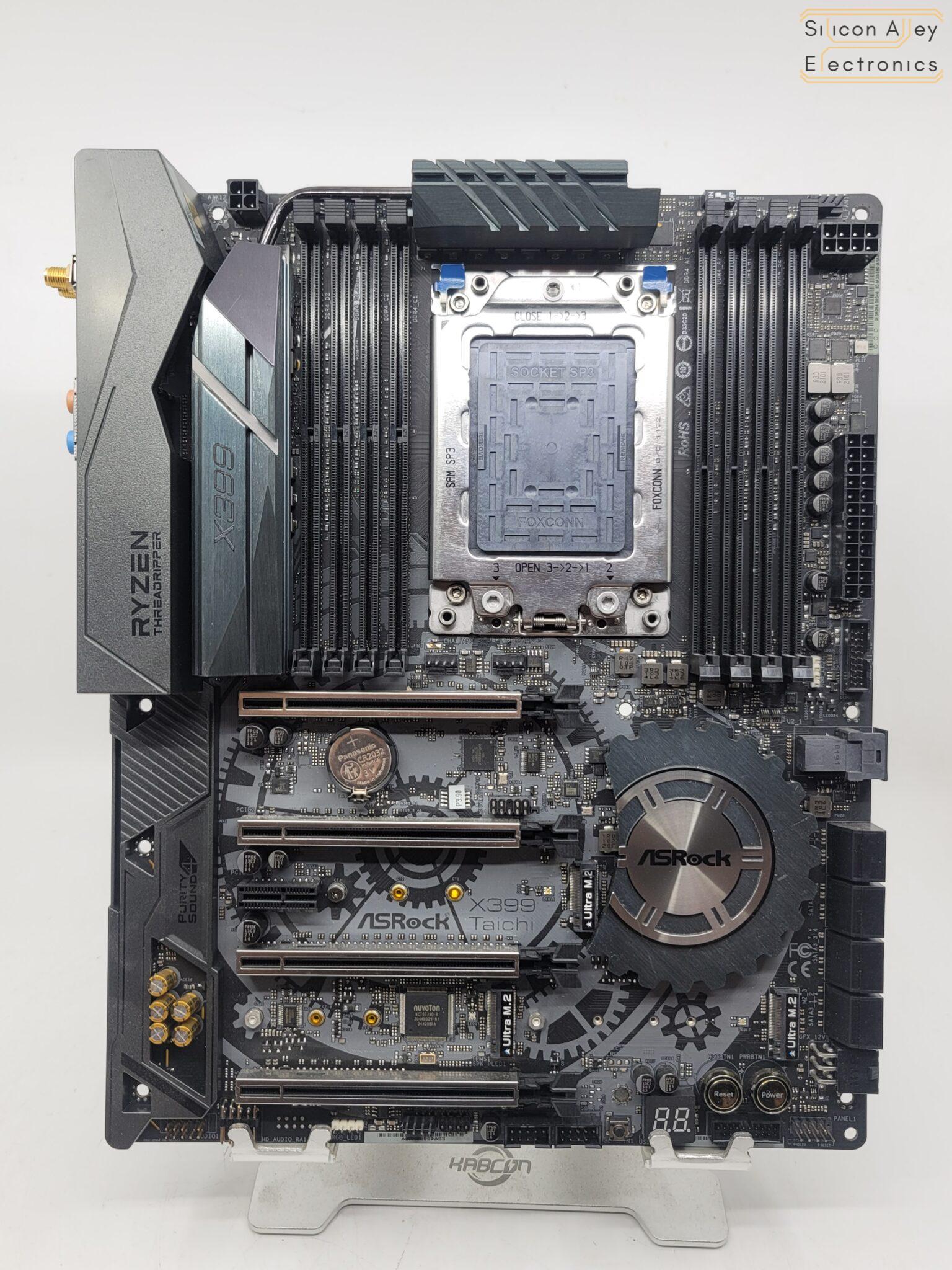 ASRock X399 Taichi AMD Threadripper DDR4 ATX Motherboard - Silicon ...