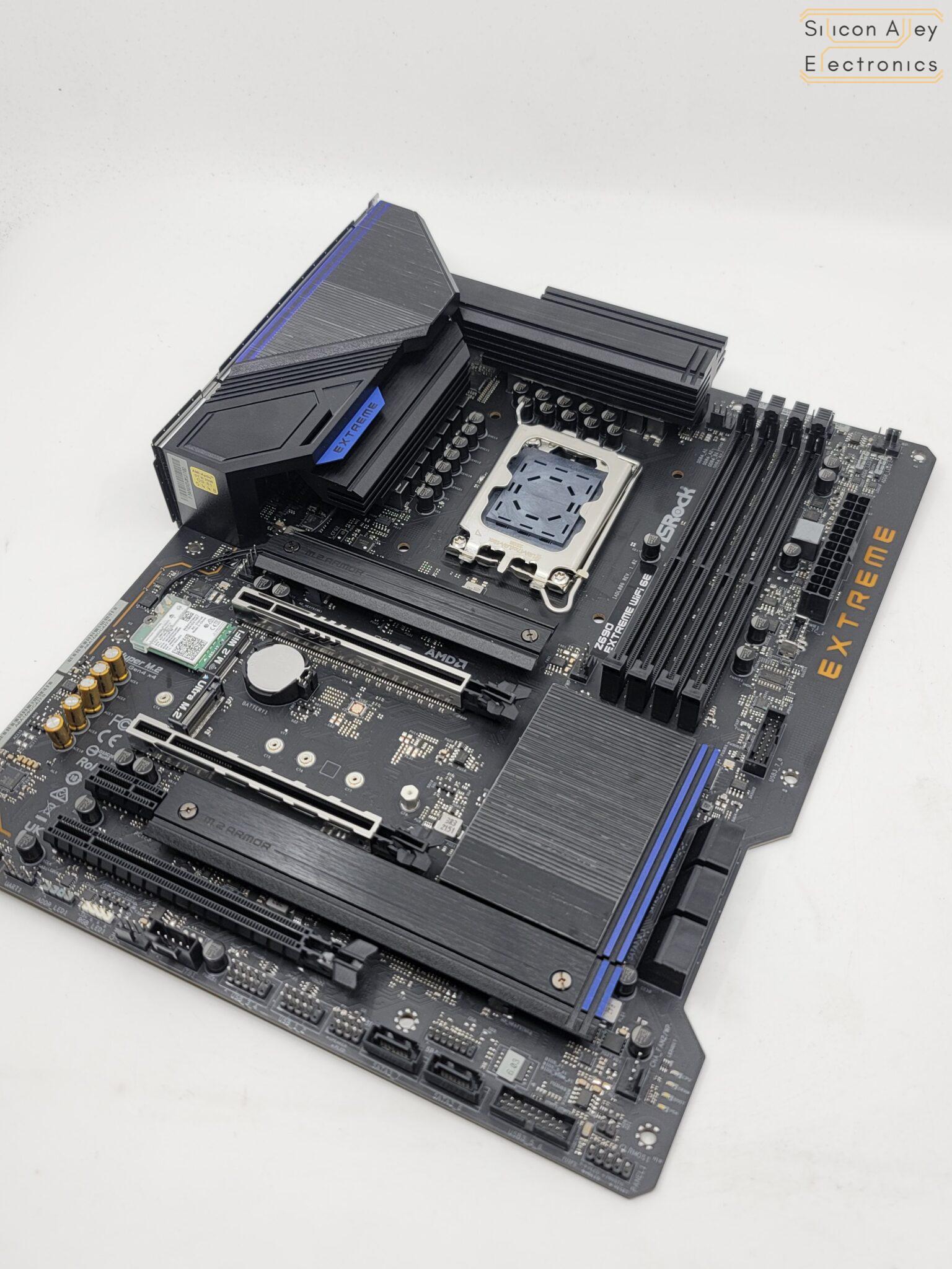 ASRock Z690 Extreme Wifi 6E Intel LGA 1700 DDR4 ATX Motherboard ...
