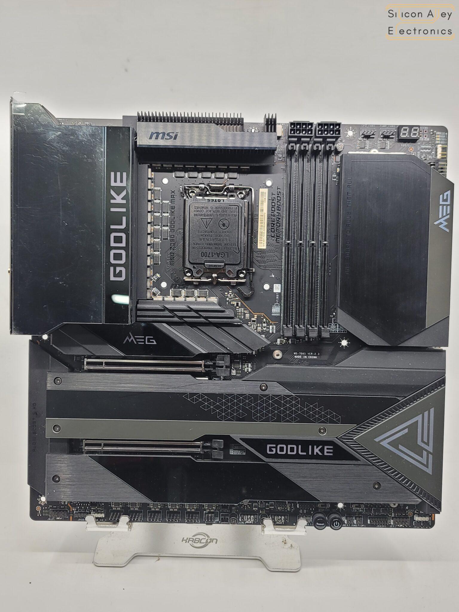 MSI MEG Z790 Godlike Max Wifi Intel LGA 1700 DDR5 EATX Motherboard ...